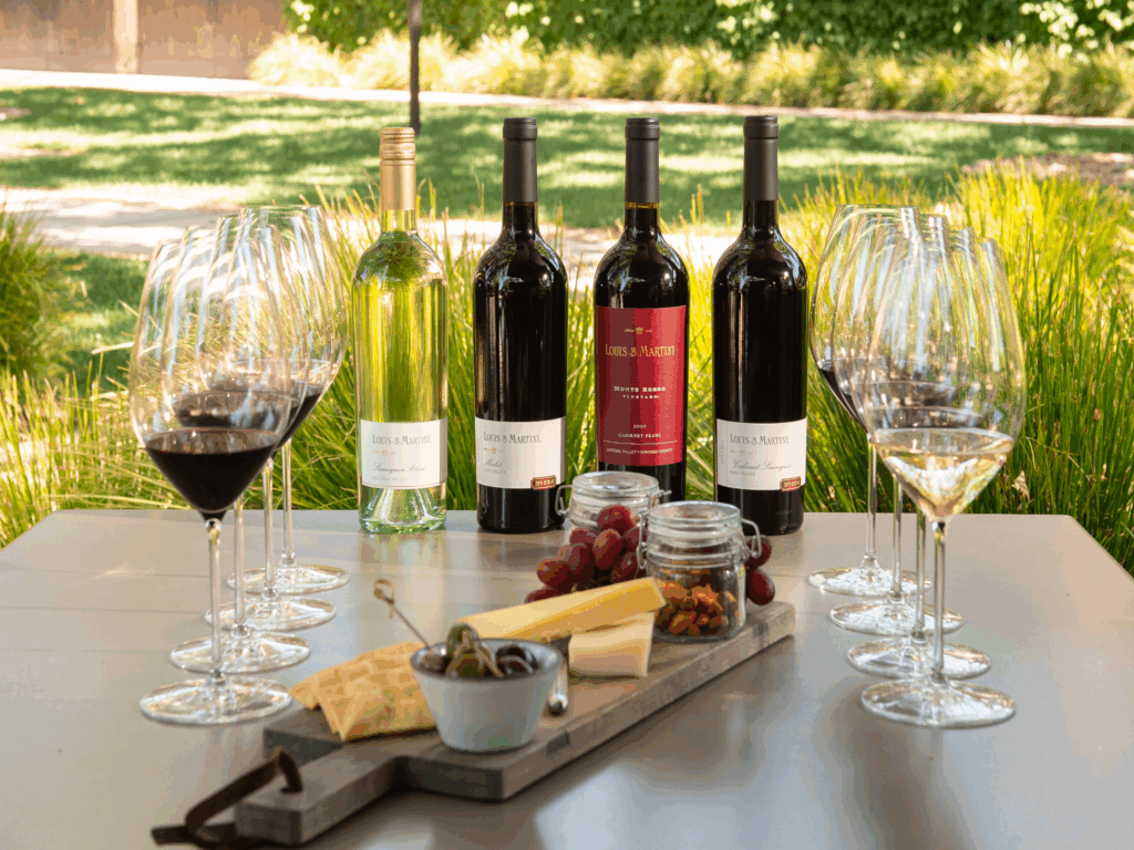 Taste of Martini Flight Sample Menu | Napa Valley | Louis M. Martini